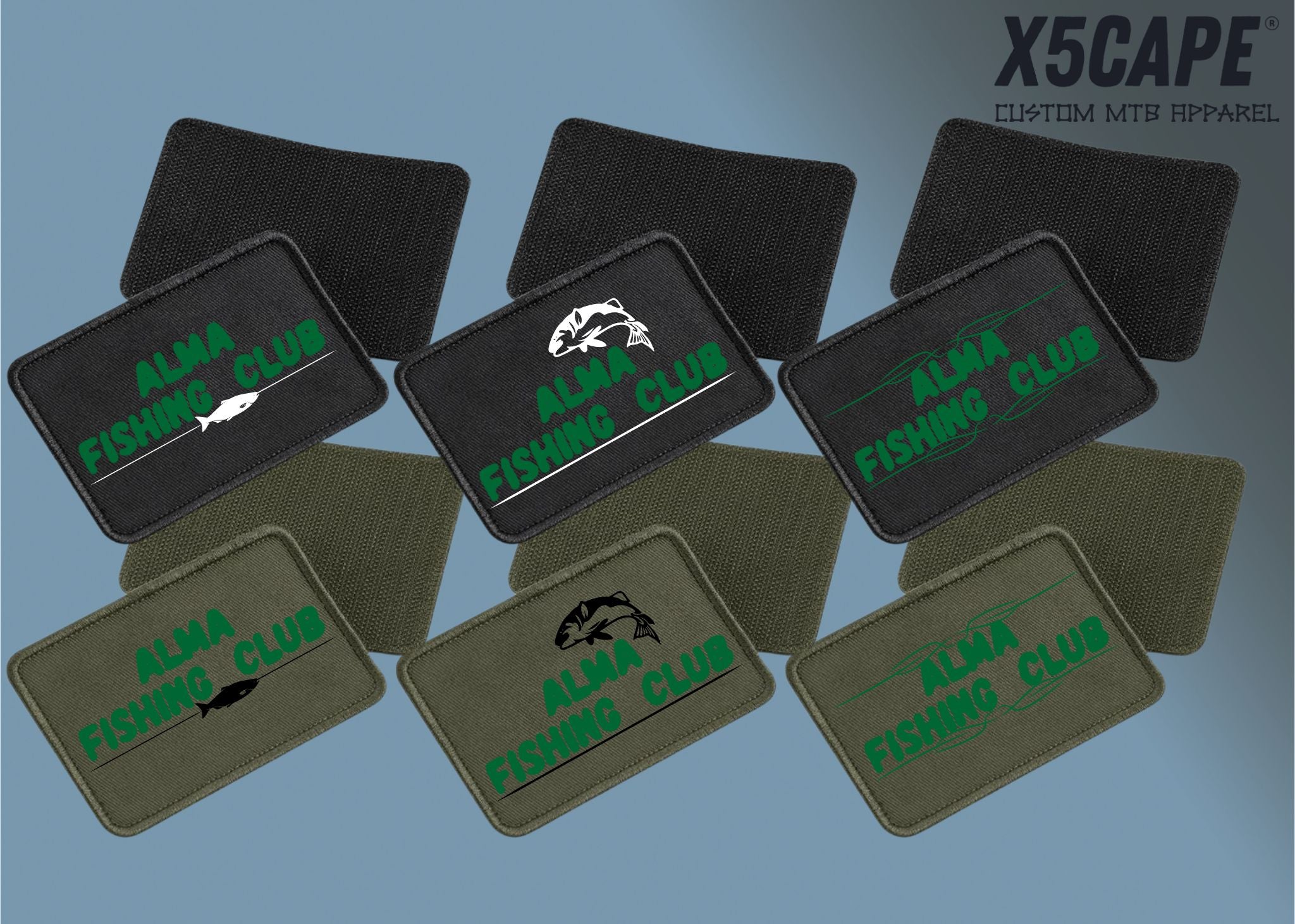 Alma Fishing Patches – x5Cape