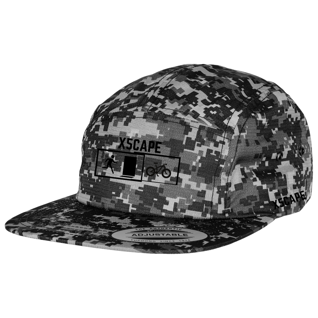 X5CAPE Camo 5 Panel Cap - Urban – x5Cape